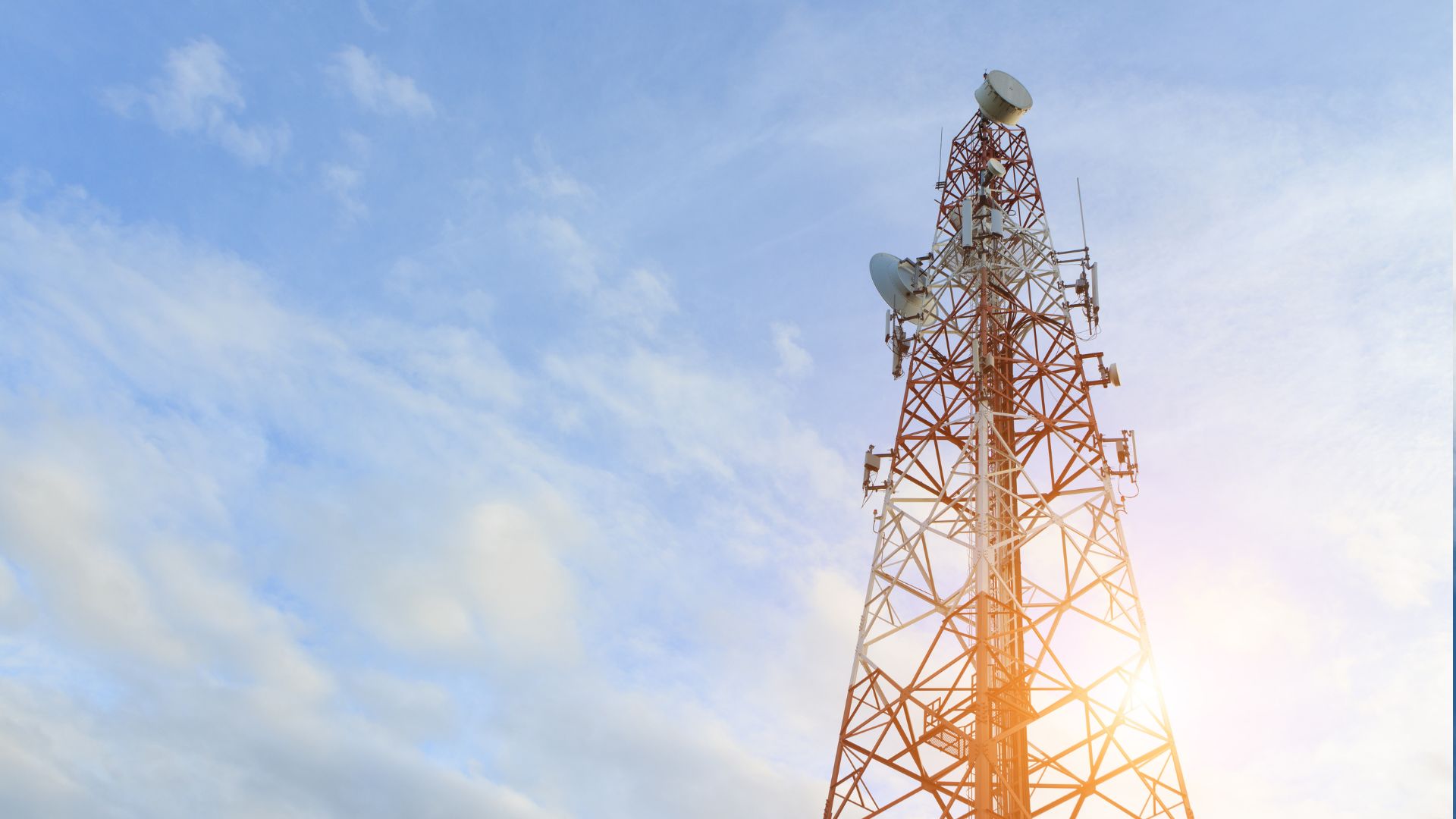 Fall protection of transmission and radio masts